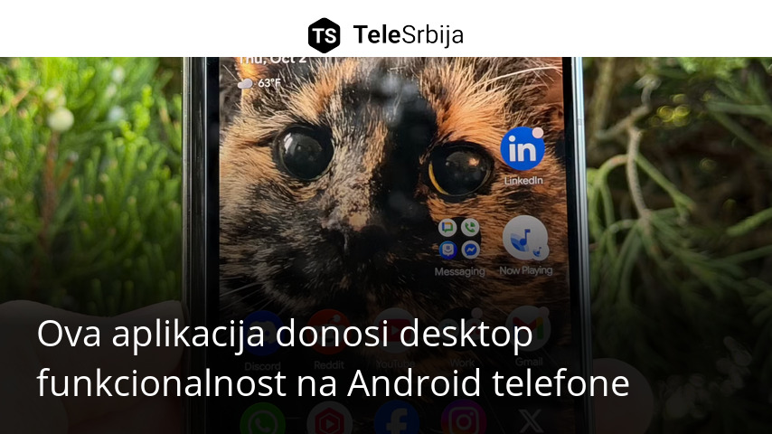 Ova aplikacija donosi desktop funkcionalnost na Android telefone ...