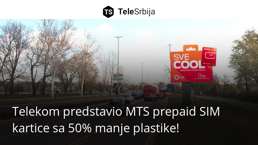 Telekom predstavio MTS prepaid SIM kartice sa 50% manje plastike ...